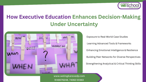 Executive Education for Better Decision-Making | WeSchool